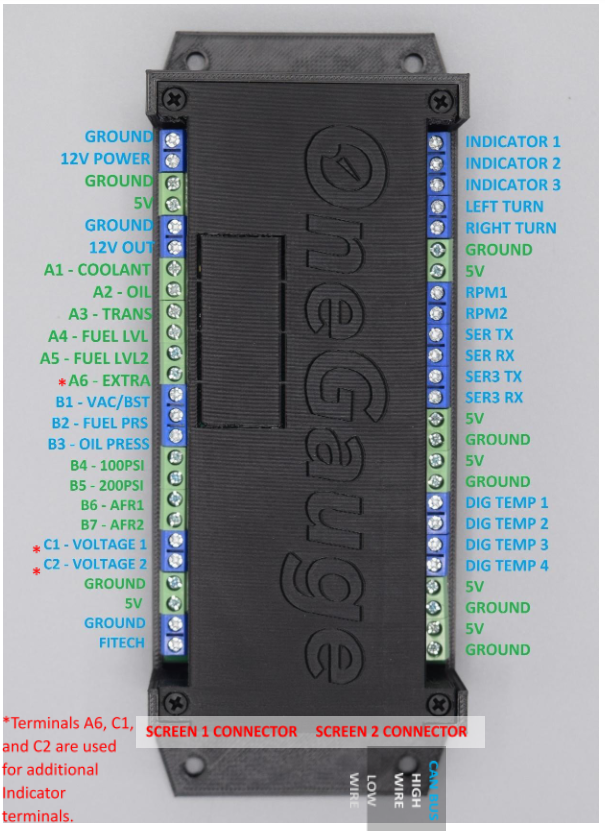 ECU & CAN Bus Information – OneGauge Digital Gauges